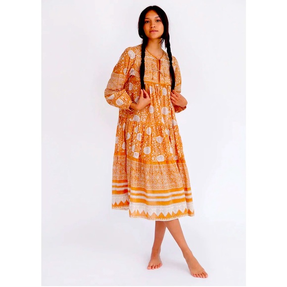 Matta | Dresses | Matta Yamini Booj Dress Orange S Nwt | Poshmark